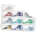 Amazon.com: Attelite 9 Pack Upgraded Sturdy Shoe Boxes, X-Large Shoe ...