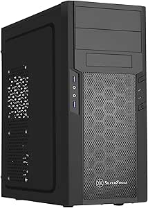 SilverStone Technology Precision Series ATX Tower Case PS13B, Black ...