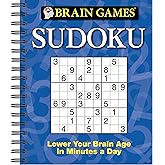 Amazon.com: Brain Games - Large Print Sudoku Puzzles (Green): 9781640304598: Publications ...