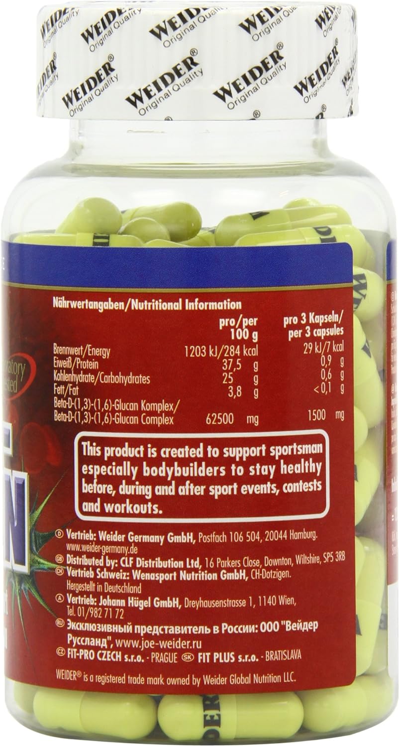 Weider Beta-Glucan, 120 Capsules – BigaMart