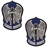 Amazon.com: St. Saint Michael Protect Us Embroidered Morale Patch ...