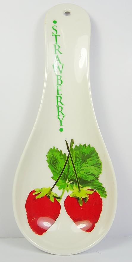 Orchard, Strawberry Spoon Rest, For Use With Wet or Dirty Spoons To ...