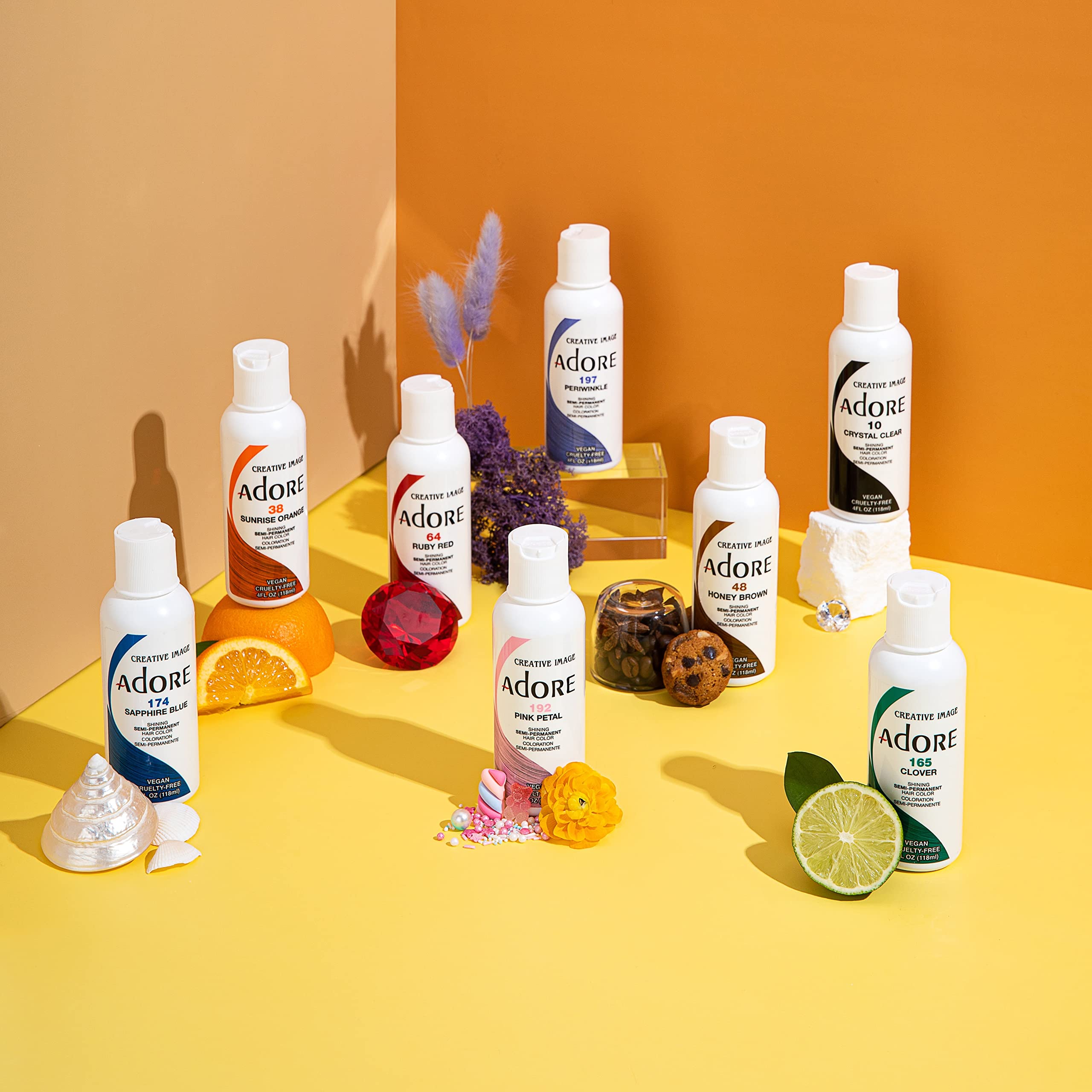 Mua Adore Semi Permanent Hair Color - Vegan and Cruelty-Free Silver ...