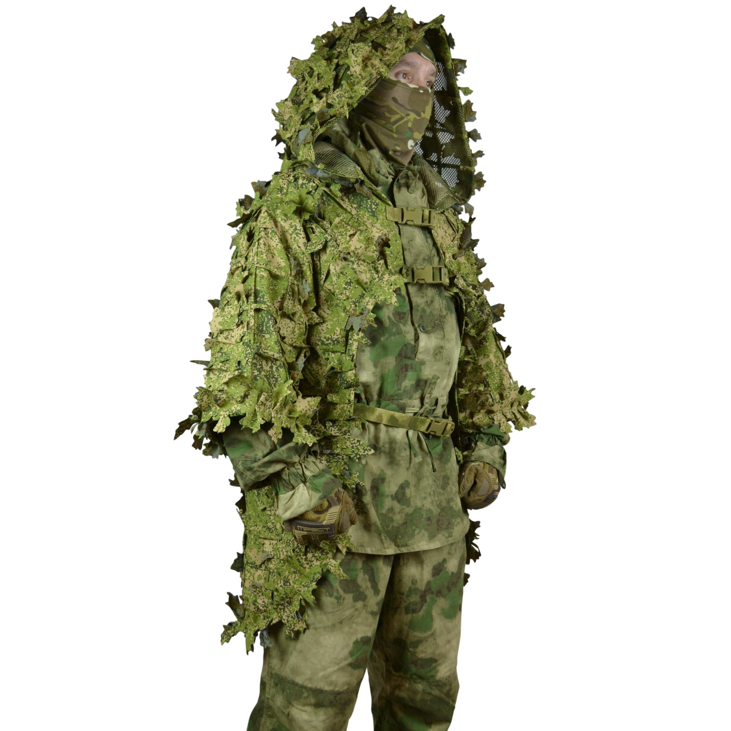 Giena Tactics Ghillie Suit Alligator 3D Russian Sniper Coats/Viper ...