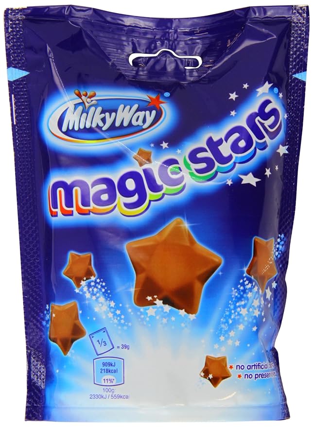Milky Way Magic Stars Pouch, 117 g - Pack of 10: Amazon.co.uk: Grocery