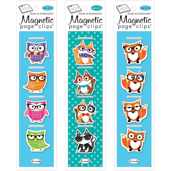 Free Printable Magnetic Bookmarks – Dorky Doodles, 47% OFF