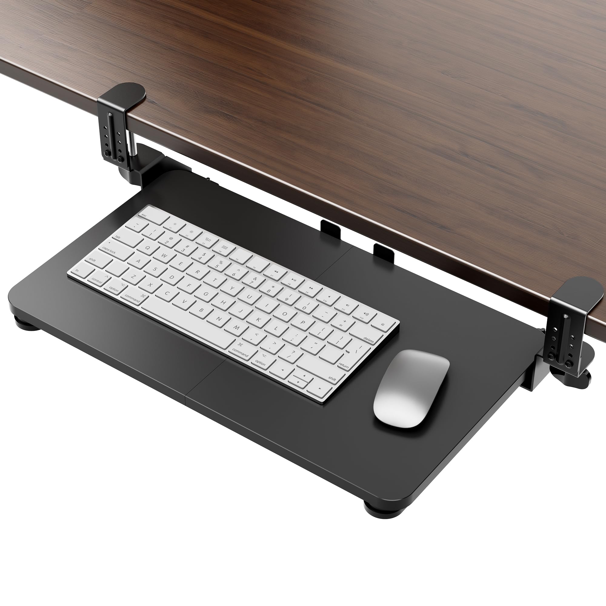 Mua Small Keyboard Tray Under Desk, Pull Out Keyboard & Mouse Tray with ...