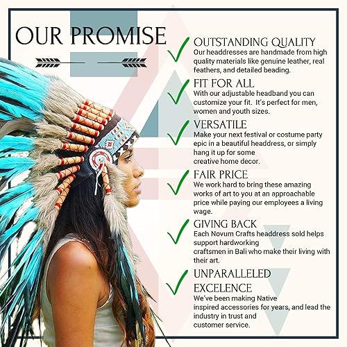 Native American Feather Headband