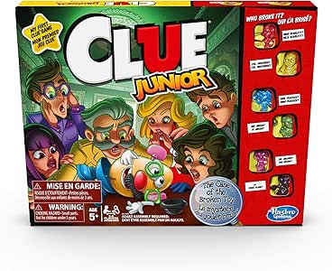 Clue Junior Game, Board Games - Amazon Canada