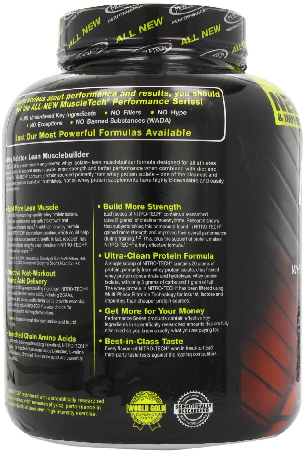 Nitro Tech Harcore Nutrition Facts – Besto Blog