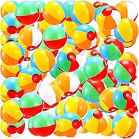 Amazon.com: 150 Pack Mini Beach Balls Bulk 5 Inch Inflatable Beach ...