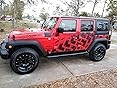 Factory Crafts Tire Tracks Side Graphics Kit 3M Vinyl Decal Wrap ...