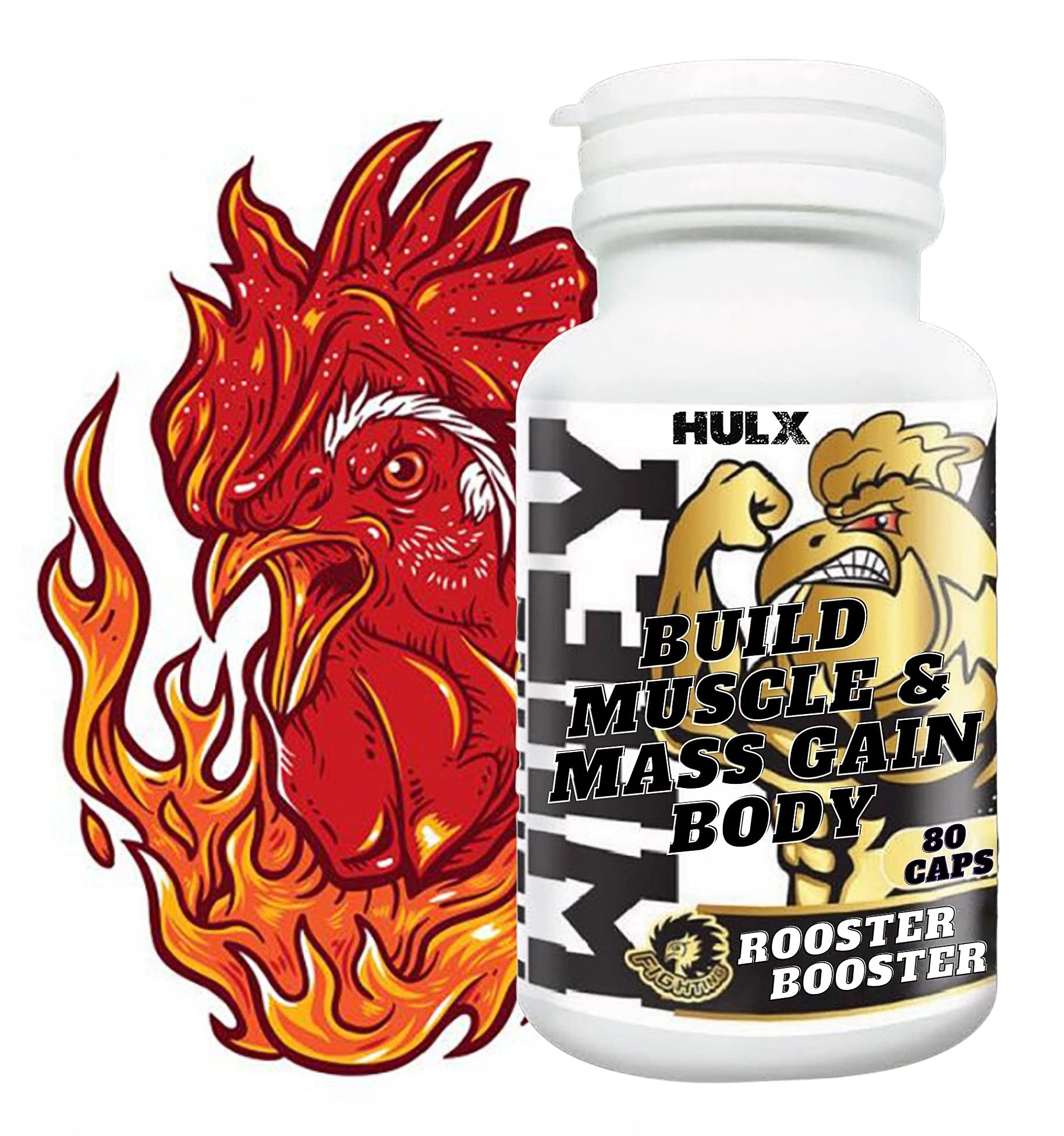 Mua HULX 80 Capsule, Rooster Booster WHEY PLUS Vitamins Health Chicken ...