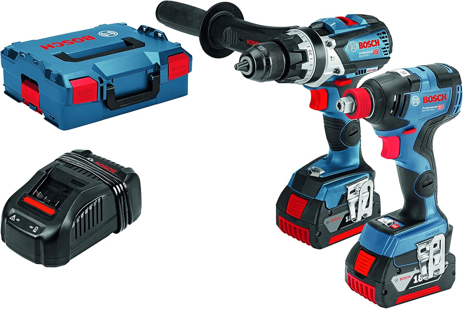 Bosch Professional GSB 18 V-85 + GDX 18 V-200 (Twin Pack) – BigaMart