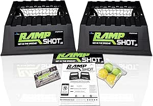 RampShot Game Set - Played Outdoors, Indoors, Yard, Beach, Tailgate, Park - Includes 4 Balls, 2 ...