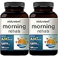 Amazon.com: 2 Pack Morning Rehab A.M. Revive Formula with 98% ...