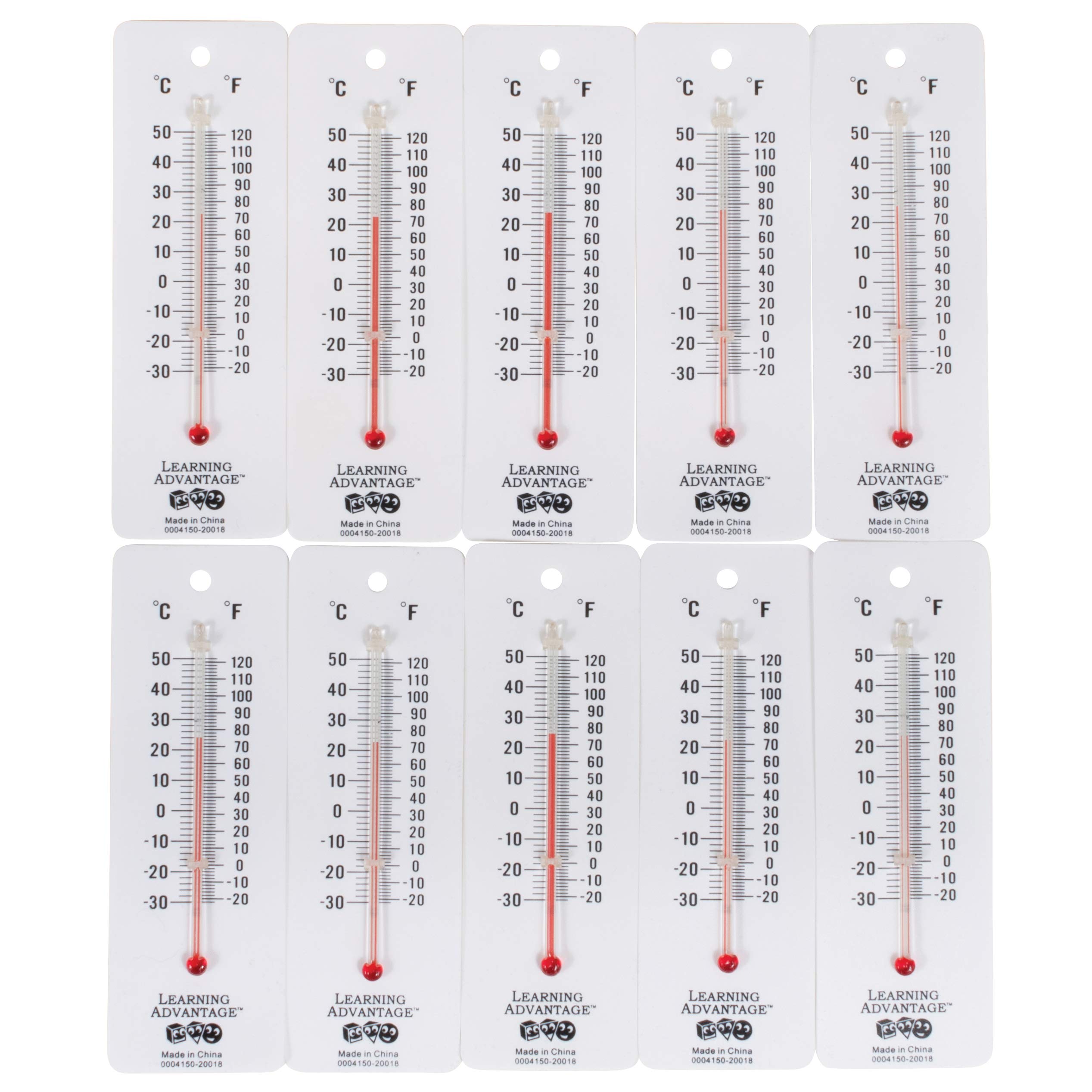 Mua Student Thermometers - Set of 10 - Dual-Scale - Mercury-Free - Easy ...