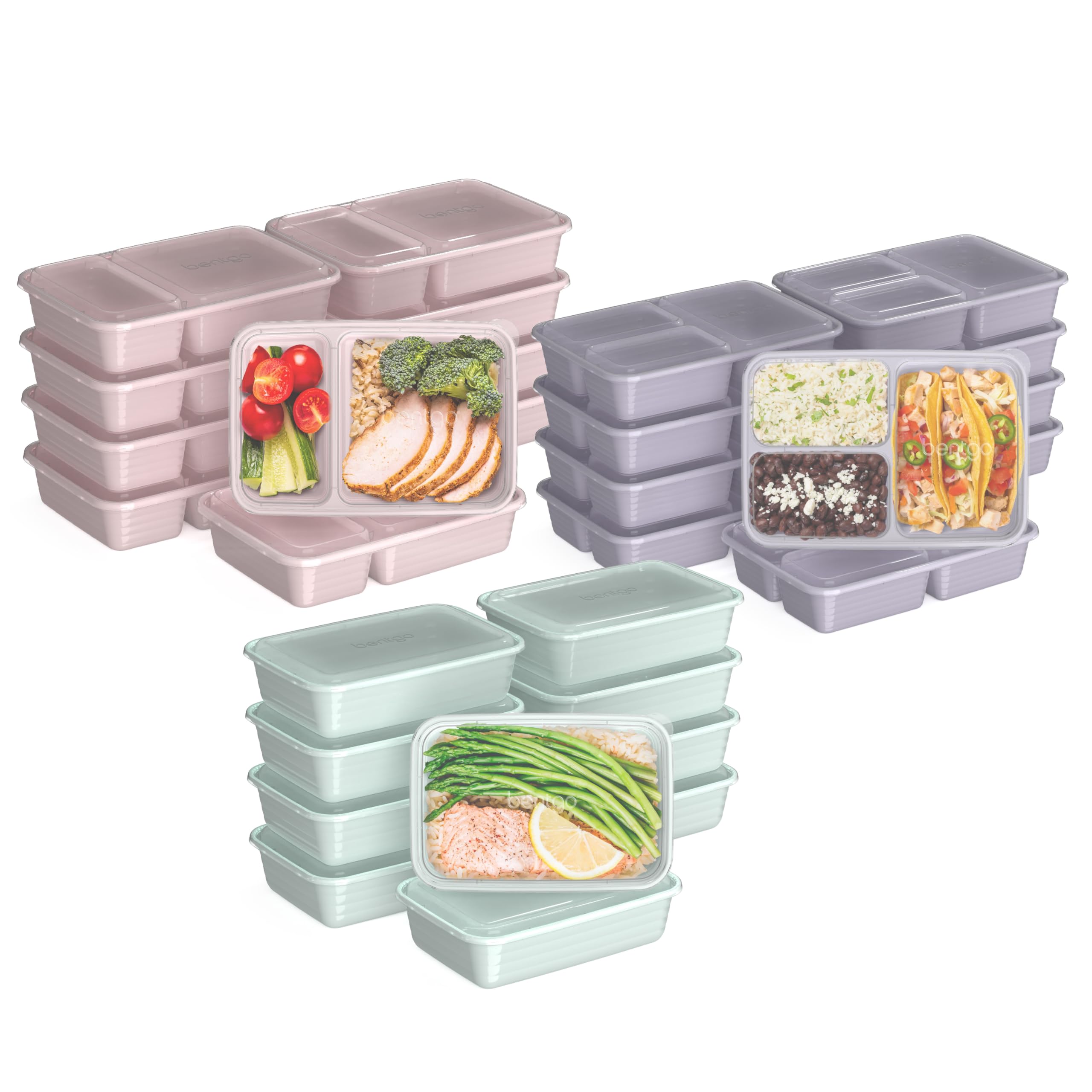 Mua Bentgo Prep 60-Piece Meal Prep Kit - Reusable PFAS & BPA-Free Food ...