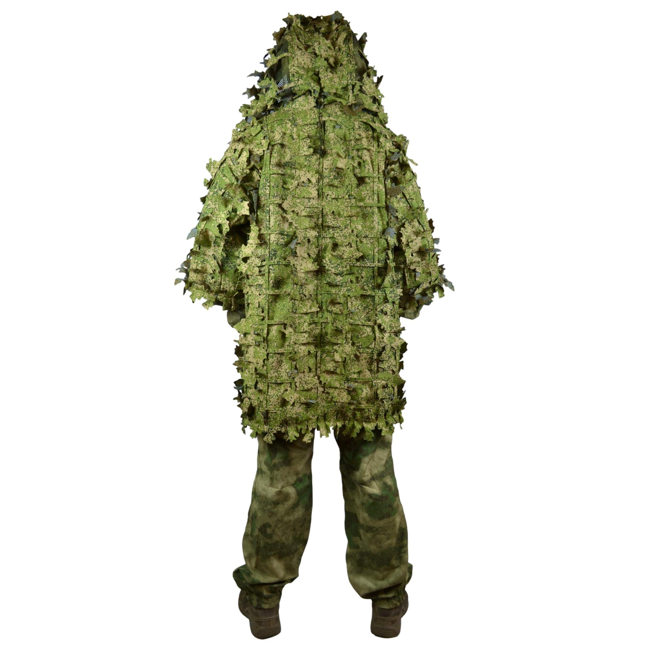 Giena Tactics Ghillie Suit Alligator 3D Russian Sniper Coats/Viper ...