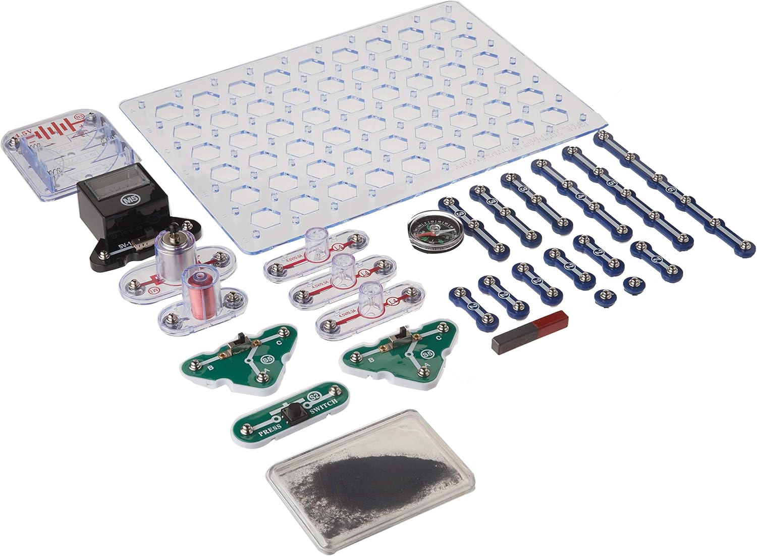 Snap Circuits Snaptricity Electronics Discovery Kit – BigaMart