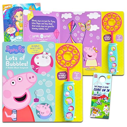 Peppa Pig Storybook Set - Bundle with Deluxe Peppa Pig Interactive Sing ...