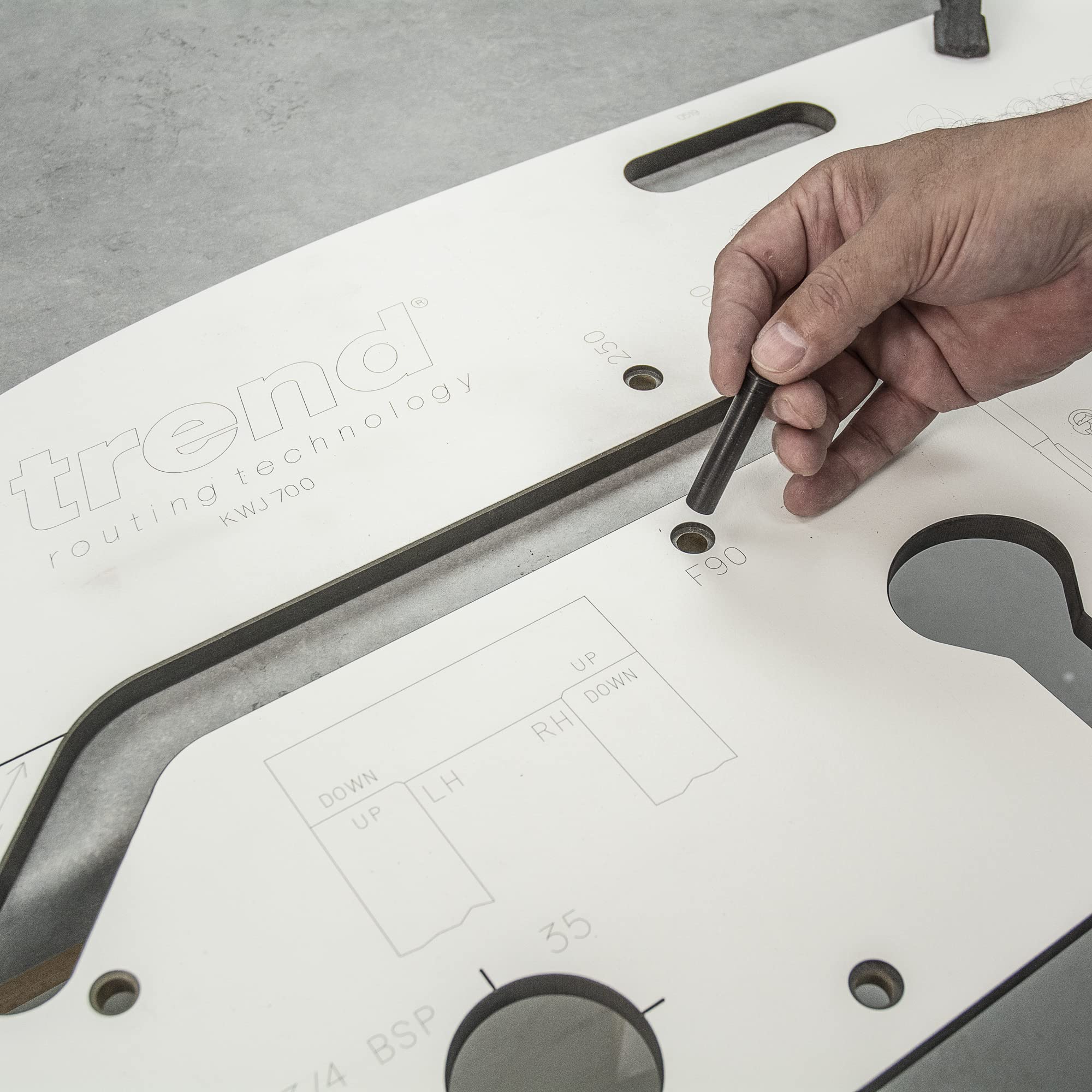 Trend Kitchen Worktop Jig For Precise Worktop Joints, Router Jig For ...