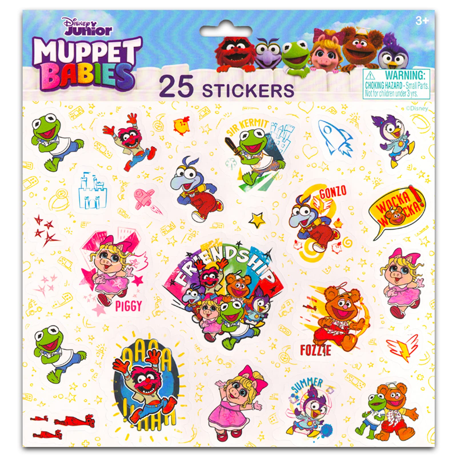 Mua Muppet Babies Stickers 8 Pack - 200 Disney Muppet Babies Stickers ...