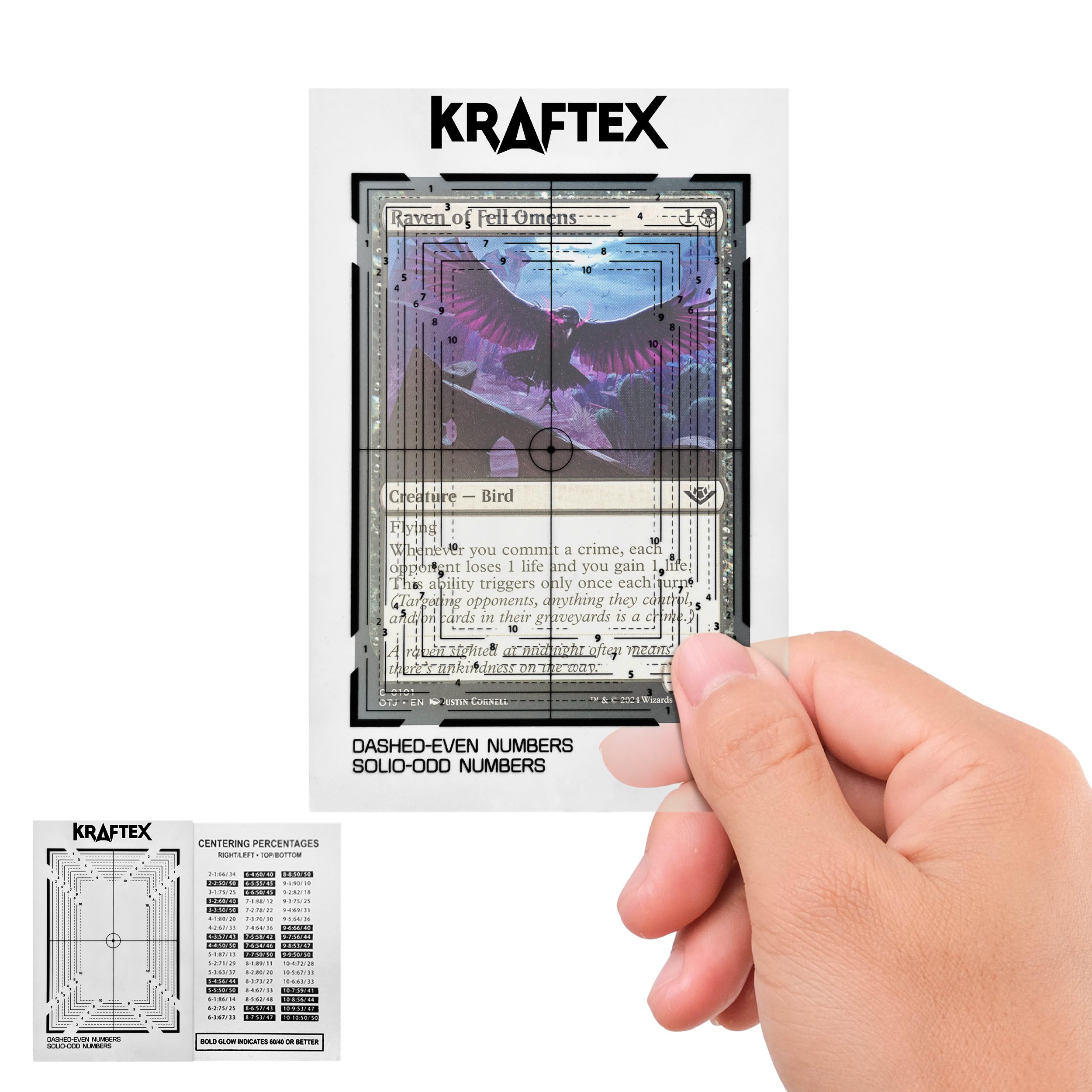 Card Centering Grading Tool - PSA Card Grading Kit and Centering Tool ...