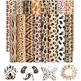 Amazon.com: HTVSTD Leopard Heat Transfer Vinyl-16 Sheets 12'' x 10 ...