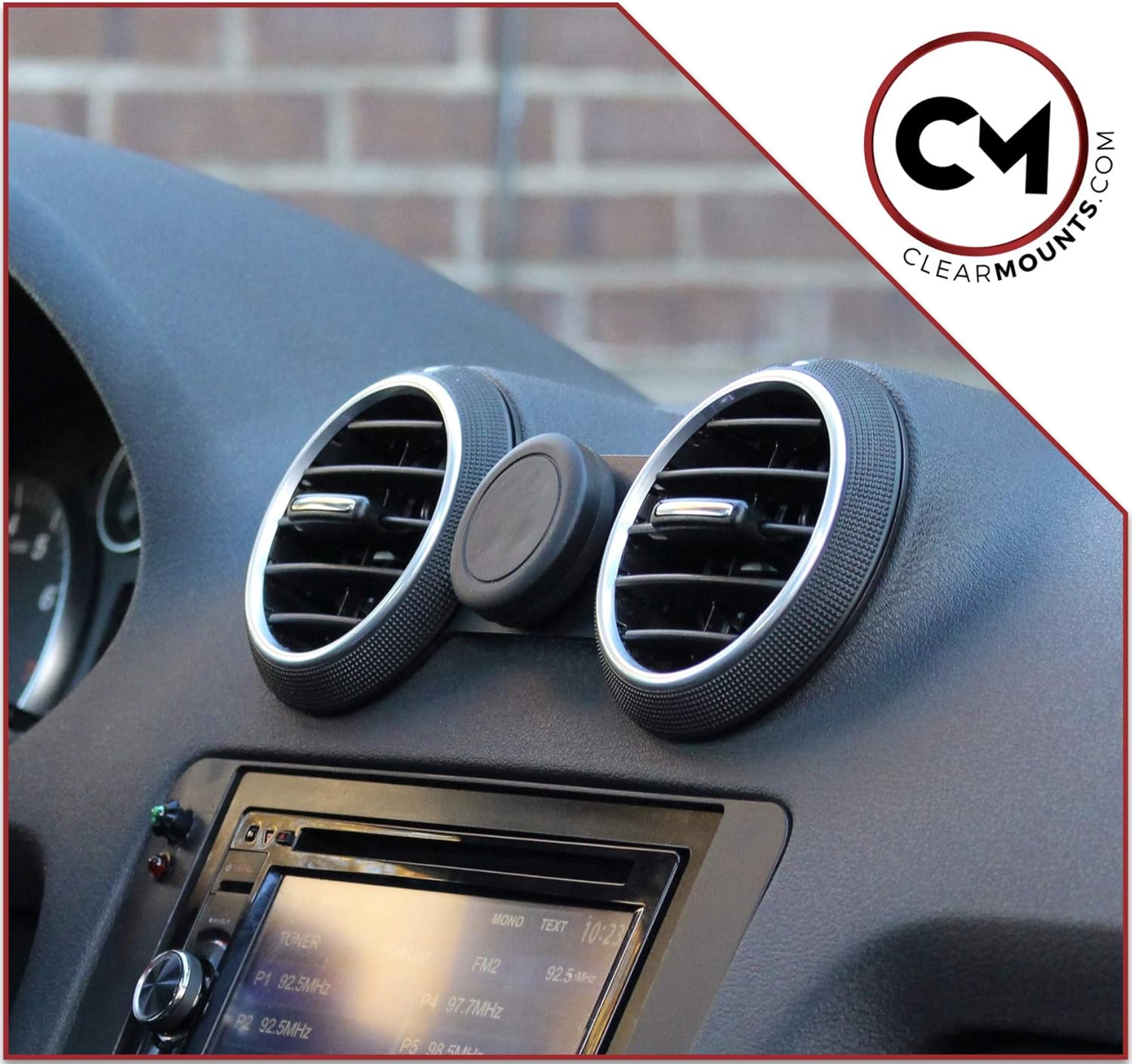 Amazon.com: CLEARMOUNTS Audi Phone Holder – Designed for: 2002-2012 ...