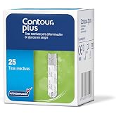 Contour Plus Tiras Reactivas Para Determinación De Glucosa En Sangre De ...