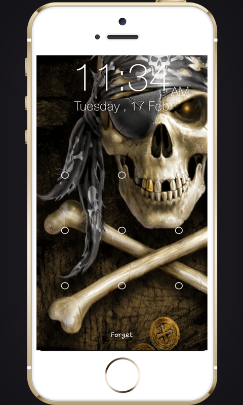 Skull Pattern Screen Lock: Amazon.ca: Appstore for Android
