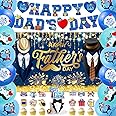 Amazon.com: Fathers Day Decorations for Party, Happy Fathers Day Party ...