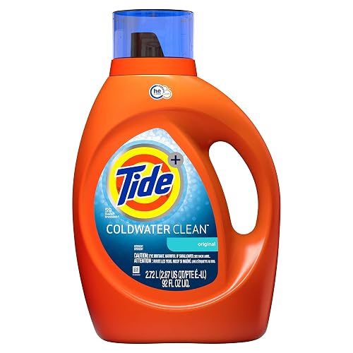 Tide Coldwater Clean Original Scent HE Turbo Clean Liquid Laundry ...