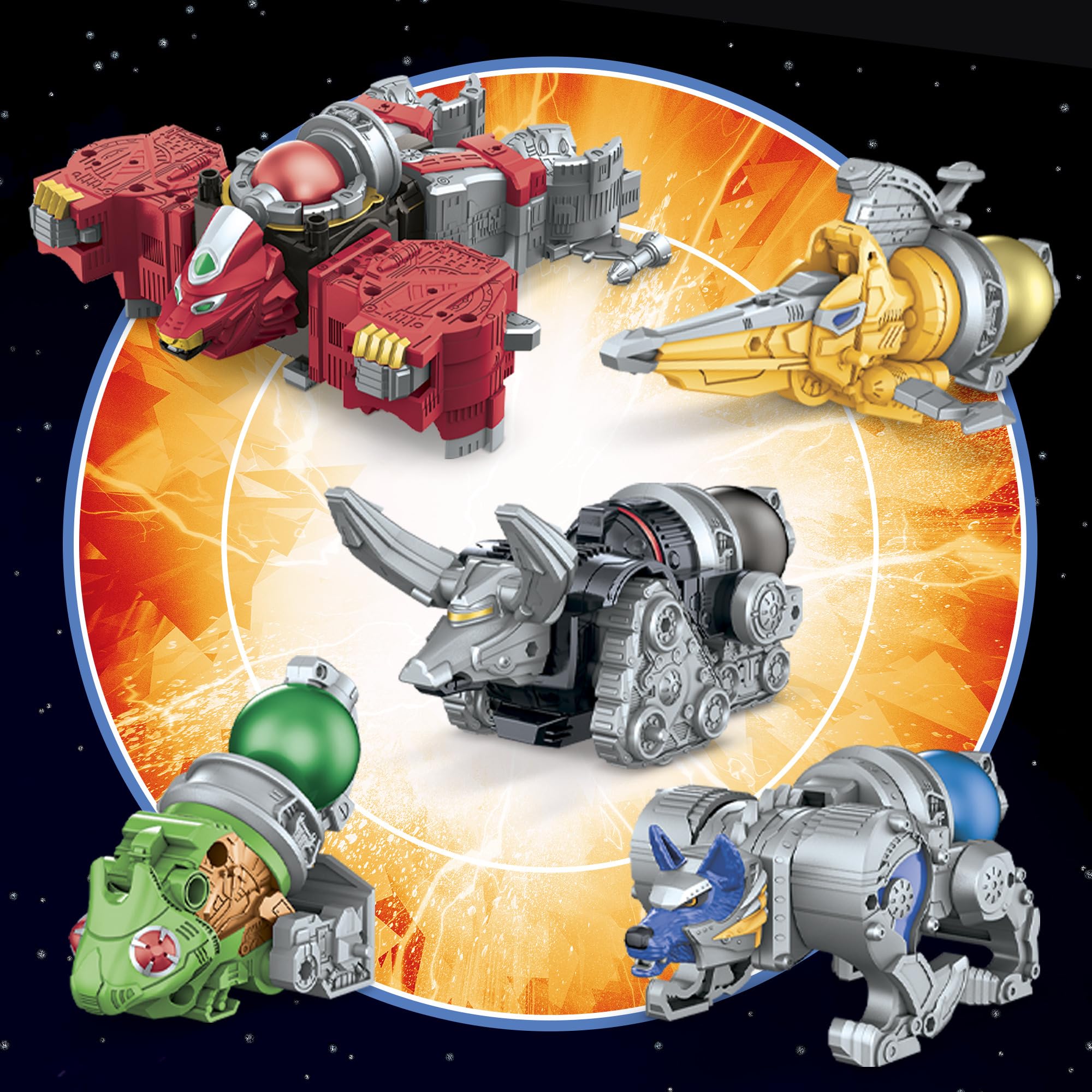 Mua Power Rangers Cosmic Fury Cosmic Zord Mega Pack, Action Figure Toys ...