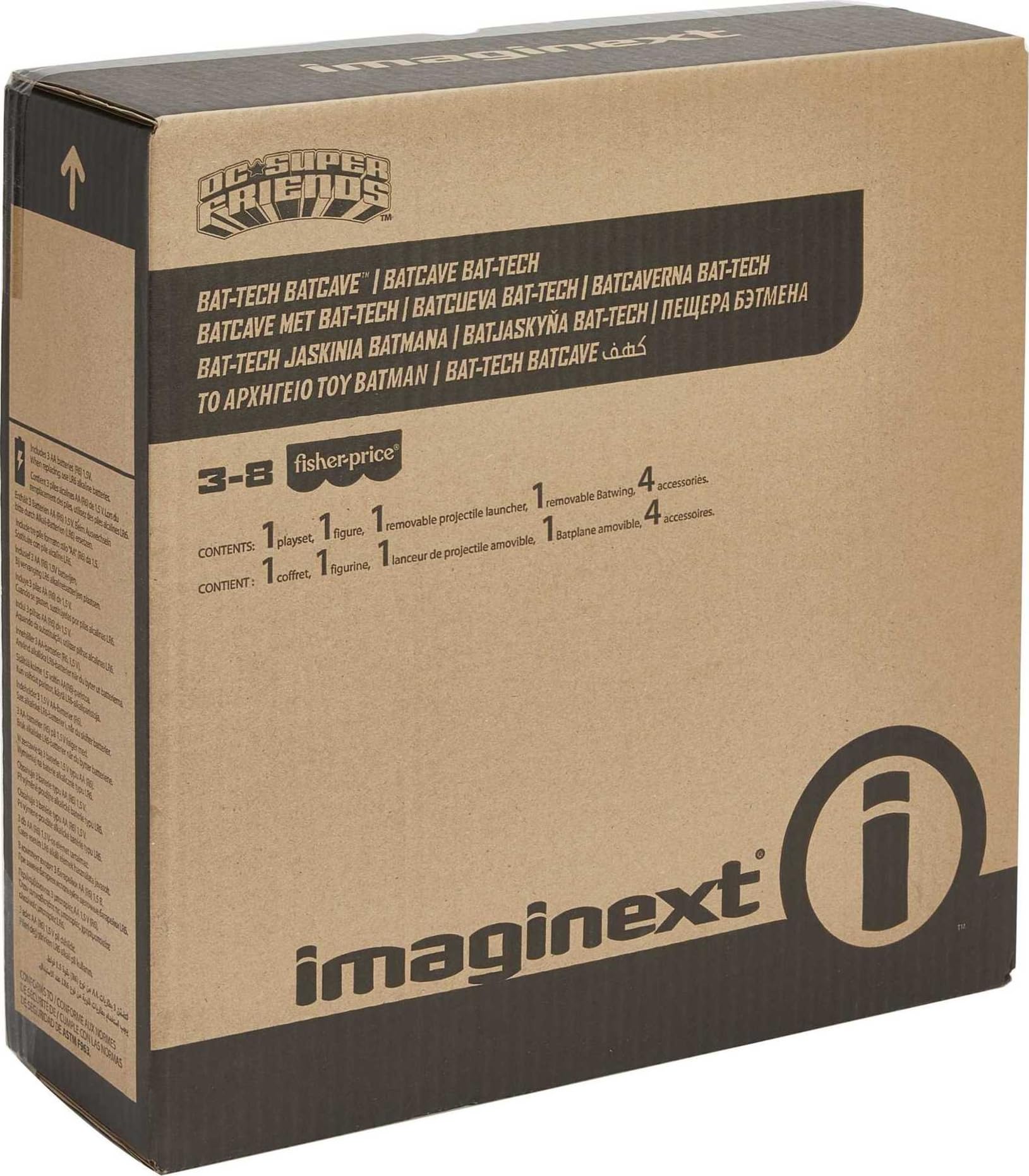 Mua Fisher-Price Imaginext DC Super Friends Batman Toy Bat-Tech Batcave ...