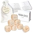 Amazon.com: WOODAMORE Wooden Yoga Dice Game - Meditation Yoga Gifts for ...