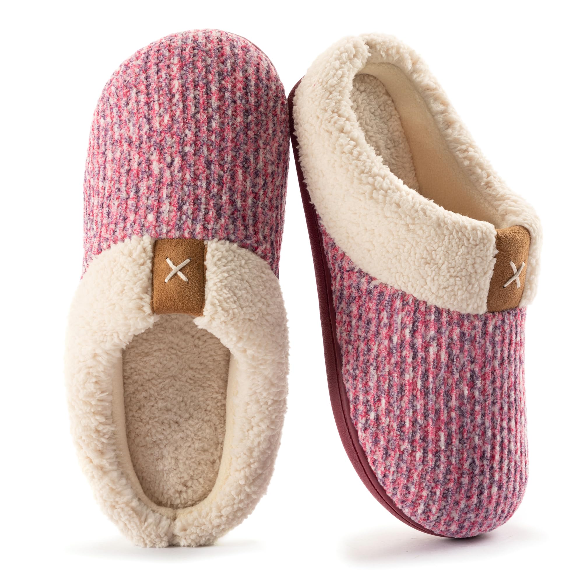 ULTRAIDEAS Women's Indoor Bedroom Slipper with Memory Foam, Gift for ...