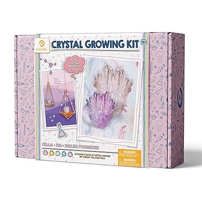 STEM Crystal Growing Kit for Kids Age 10 with LED Chile | Ubuy