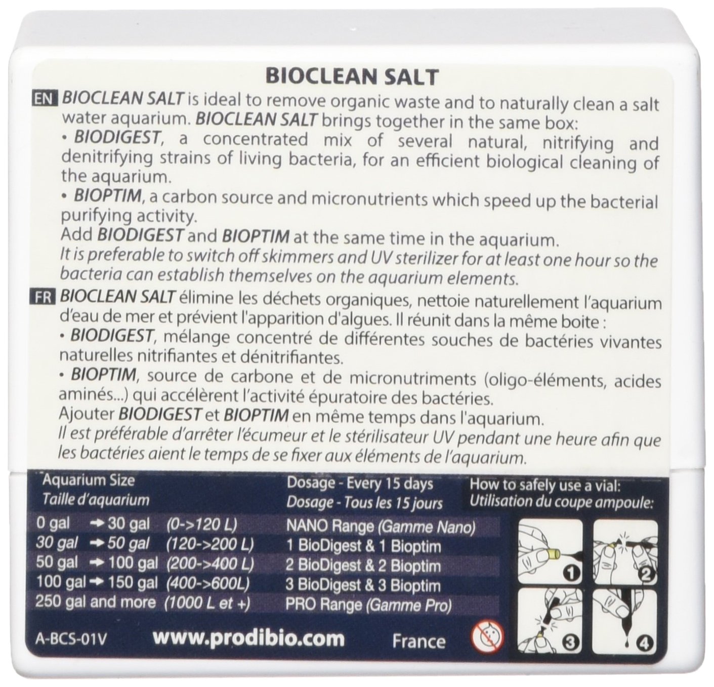 Mua Bio Clean, Nitrifying Bateria and Nutrients, Salt Water, 30/1 mL ...