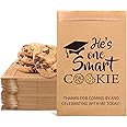 Amazon.com: JarThenaAMCS 100Pcs Graduation Cookie Treat Bags He's One ...