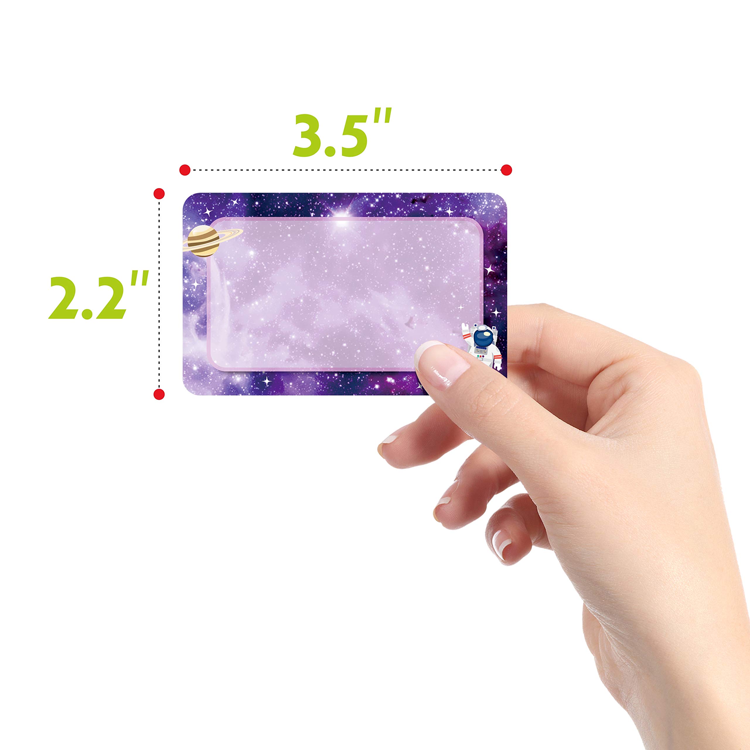 Mua 300 Pcs Name Tag Label Sticker Galaxy-Themed in 6 Designs with ...