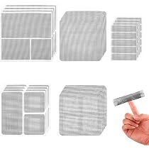 Screen Door Repair Kit 20PCS Window Screen Repair Patches Kit - Self ...