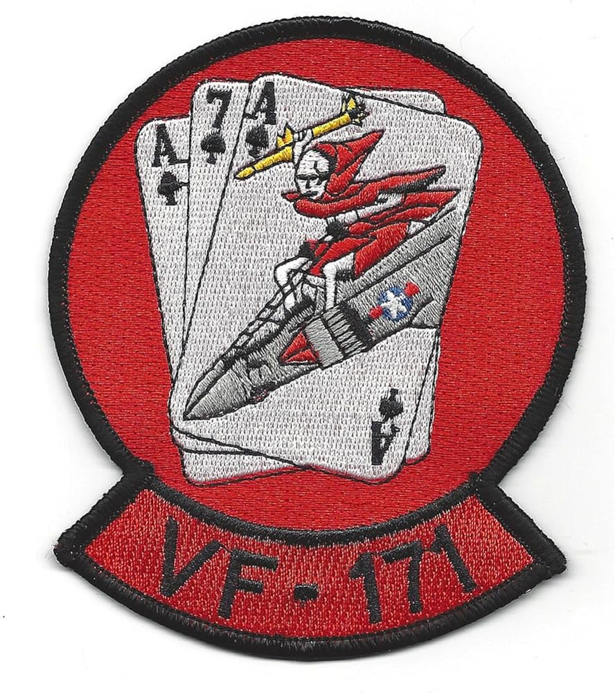 Amazon.com: VF-171 Fighter Squadron Patch: Clothing