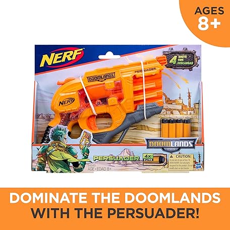Mua NERF Persuader Doomlands Toy Blaster With Hammer Action And 4 ...