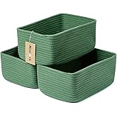 Amazon.com: MiniArk Small Storage Basket for Shelves | Closet Bins for ...