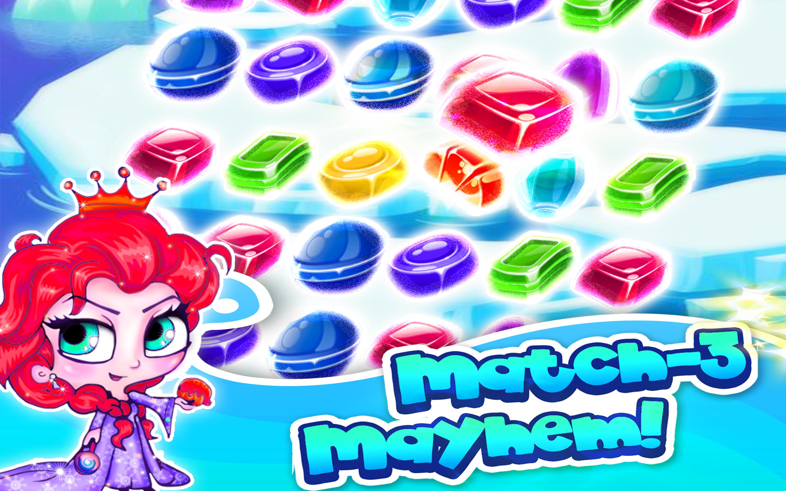 Frozen Ice Queen: Match-3 Candy Game For Kindle Fire:Amazon.com ...