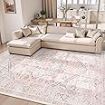 Amazon.com: LIVEBOX Pink Area Rug 8x10 - Large Oriental Floral Living ...