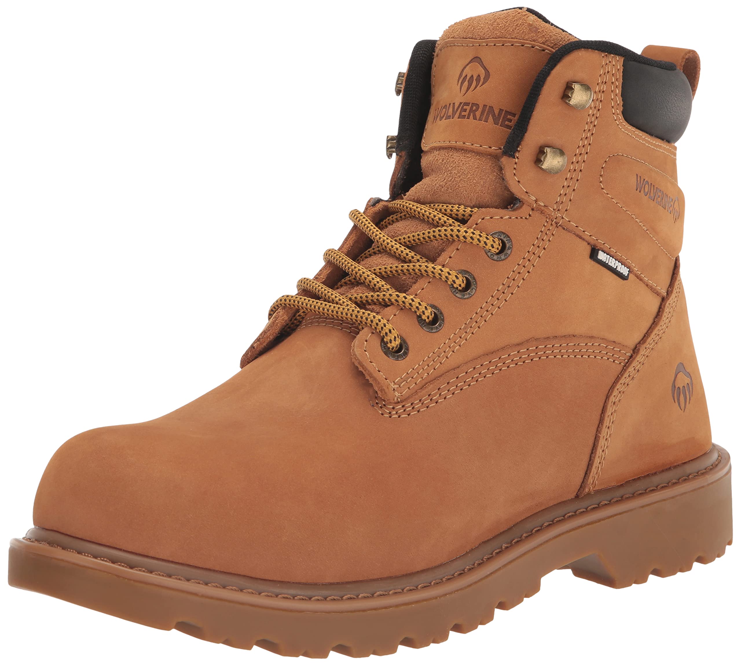 Wolverine Men's Floorhand Insulated Waterproof Boot Construction, Wheat ...