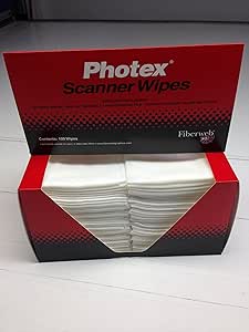Photex Scanner Wipes 9" x 13" (Box of 100 Wipes): Scanners: Amazon.com.au